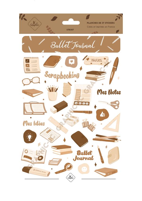 Stickers "Bullet Journal" – Graphic-JC